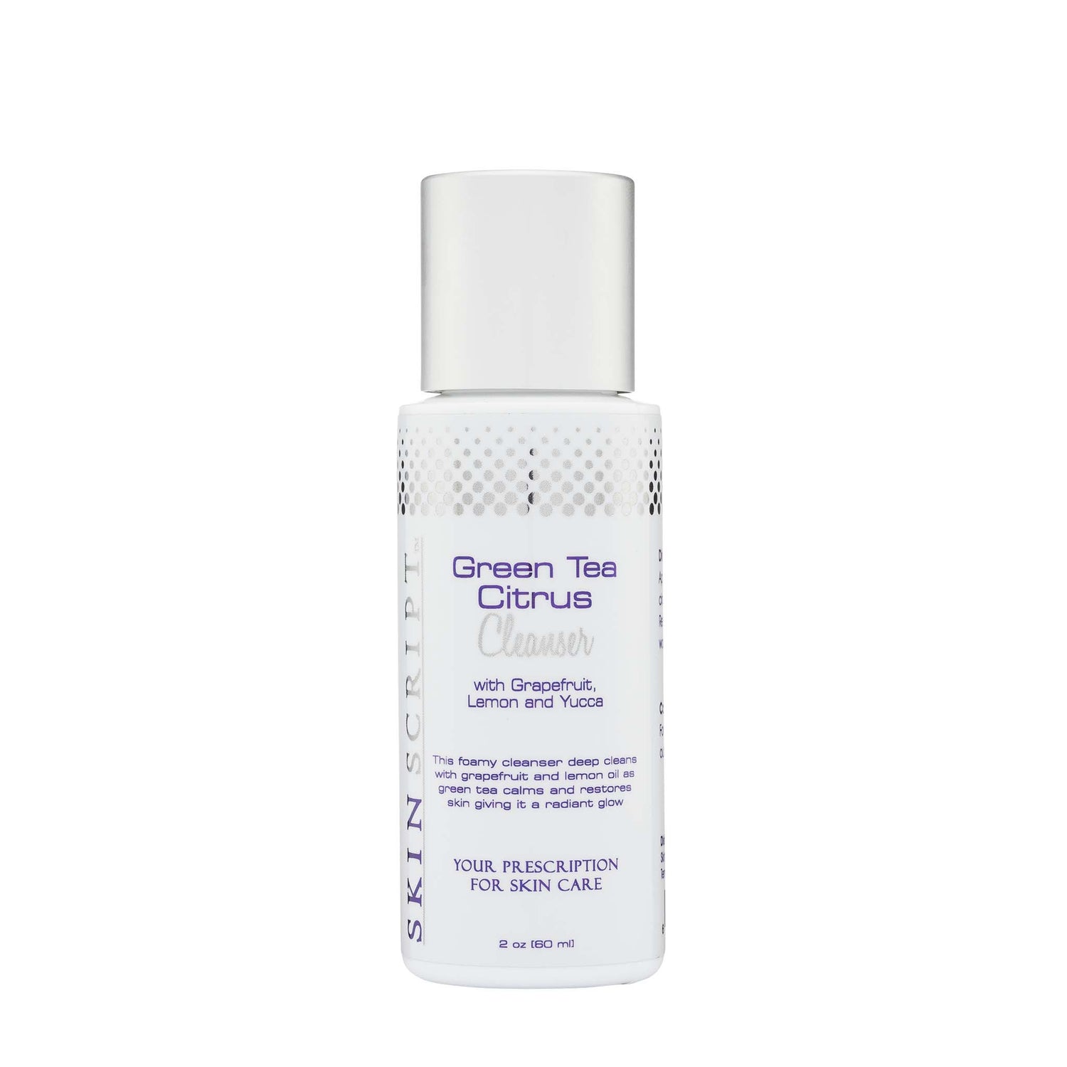 Skin Script Green Tea Citrus Cleanser | Natural Beauty Spa Skin Script Green Tea Citrus Cleanser | Natural Beauty Spa